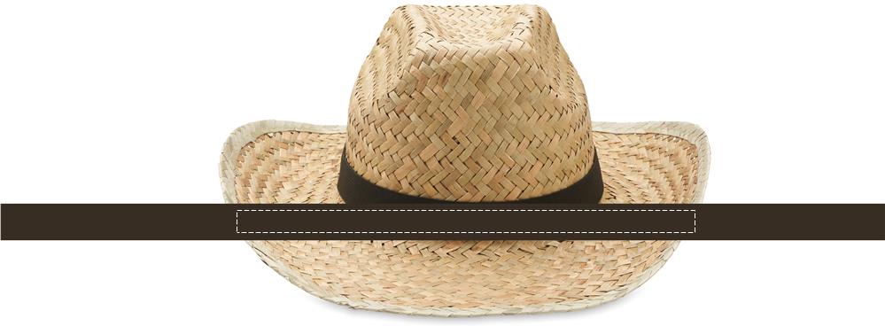 TEXAS Cowboy-Hut Stroh