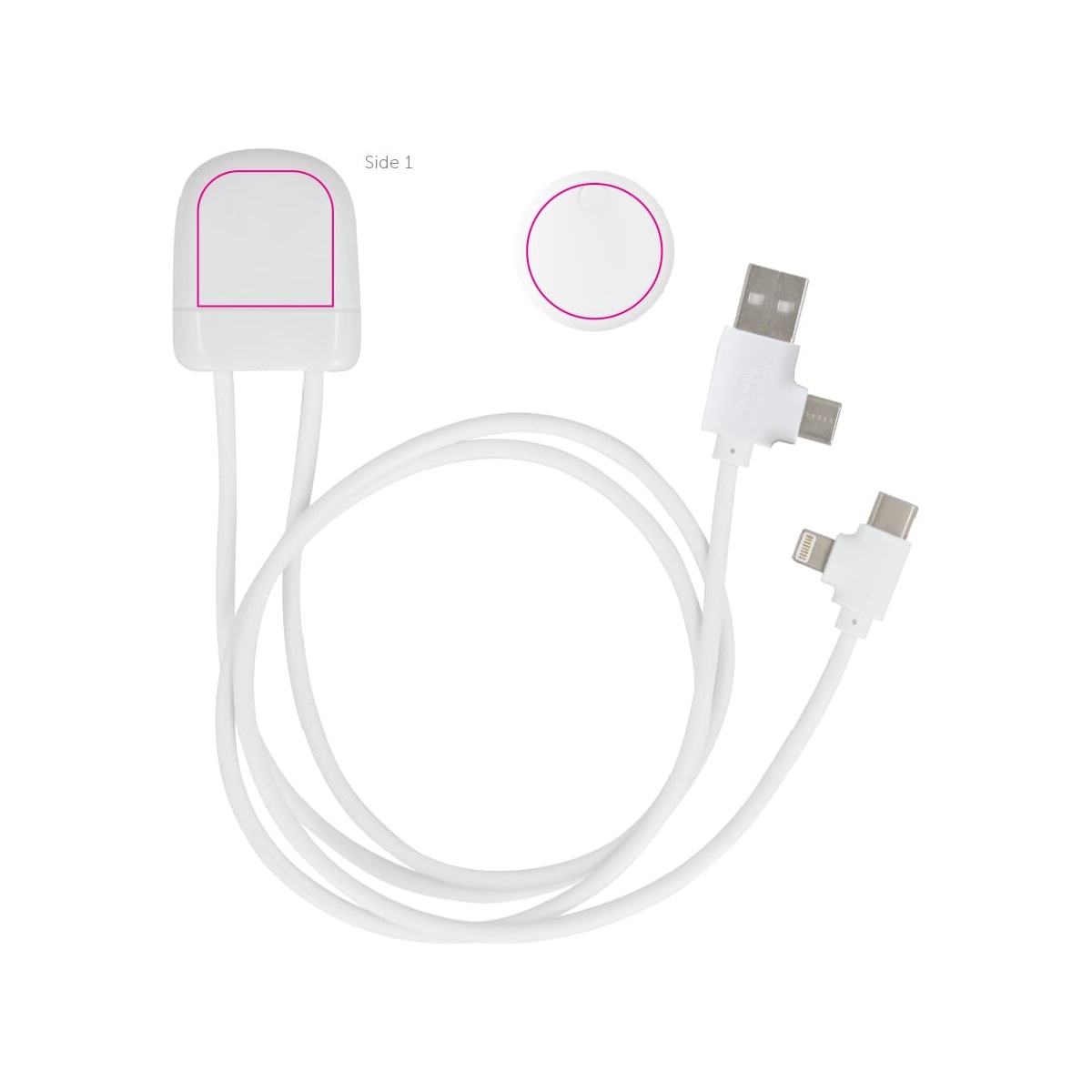 Xoopar Ice-Tag Kabel wird mit Find My Tracker geliefert